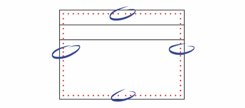 Adding Stitching Holes to Leather Patterns & Templates | Borderland Leather